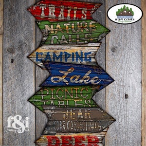 Camping Banner Camping Birthday Banner Camping Party Decorations ...