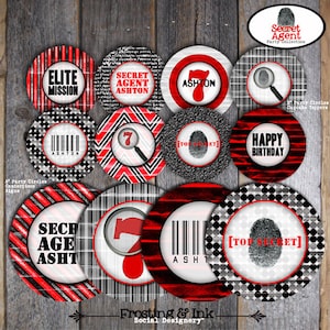 Spy Party Decorations Secret Agent Party Decorations Mystery Party ...