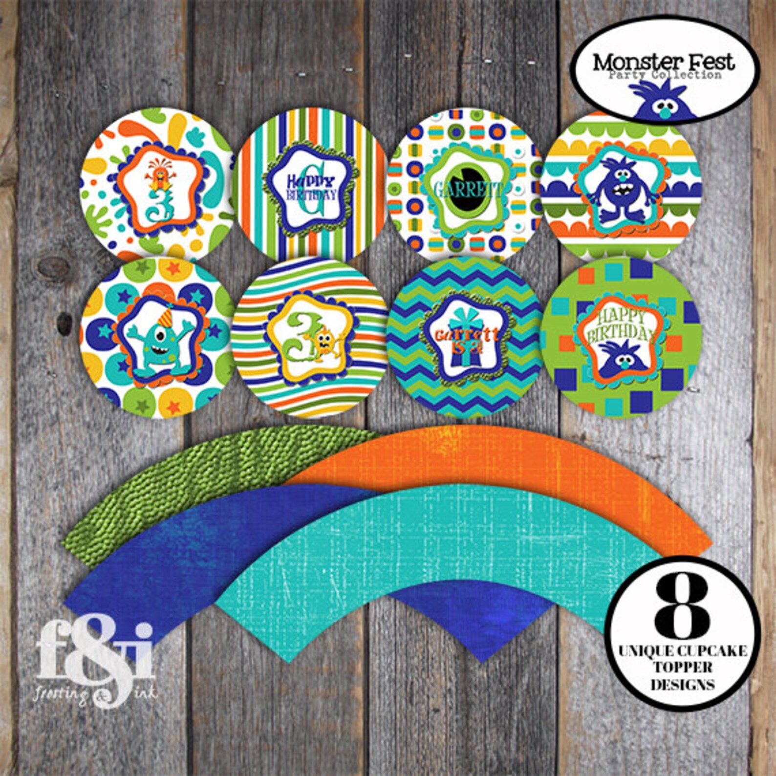 Monster Banner Monster Bunting Banner Monster Birthday - Etsy