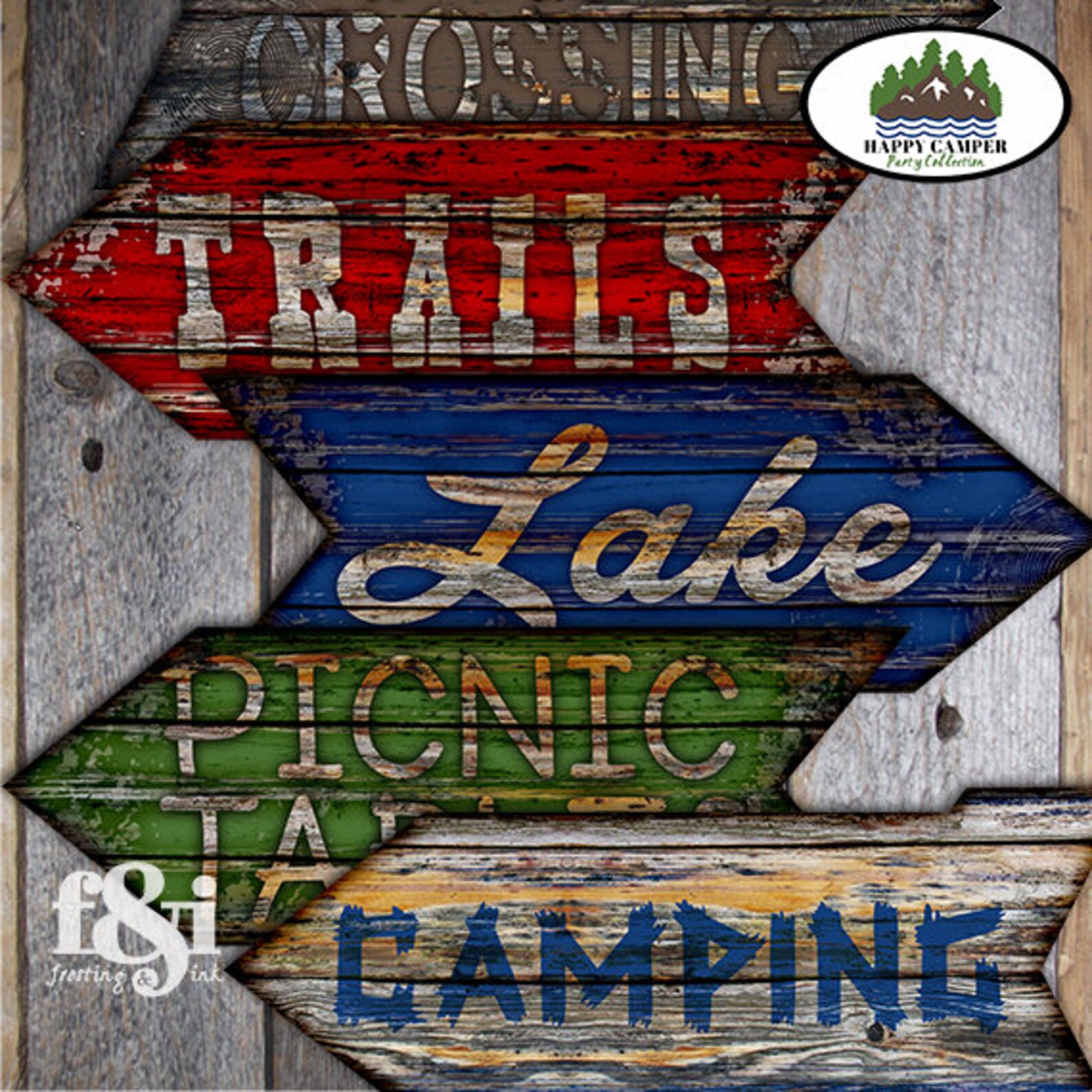 Camping Party Sign Camp Party Sign Camping Birthday - Etsy