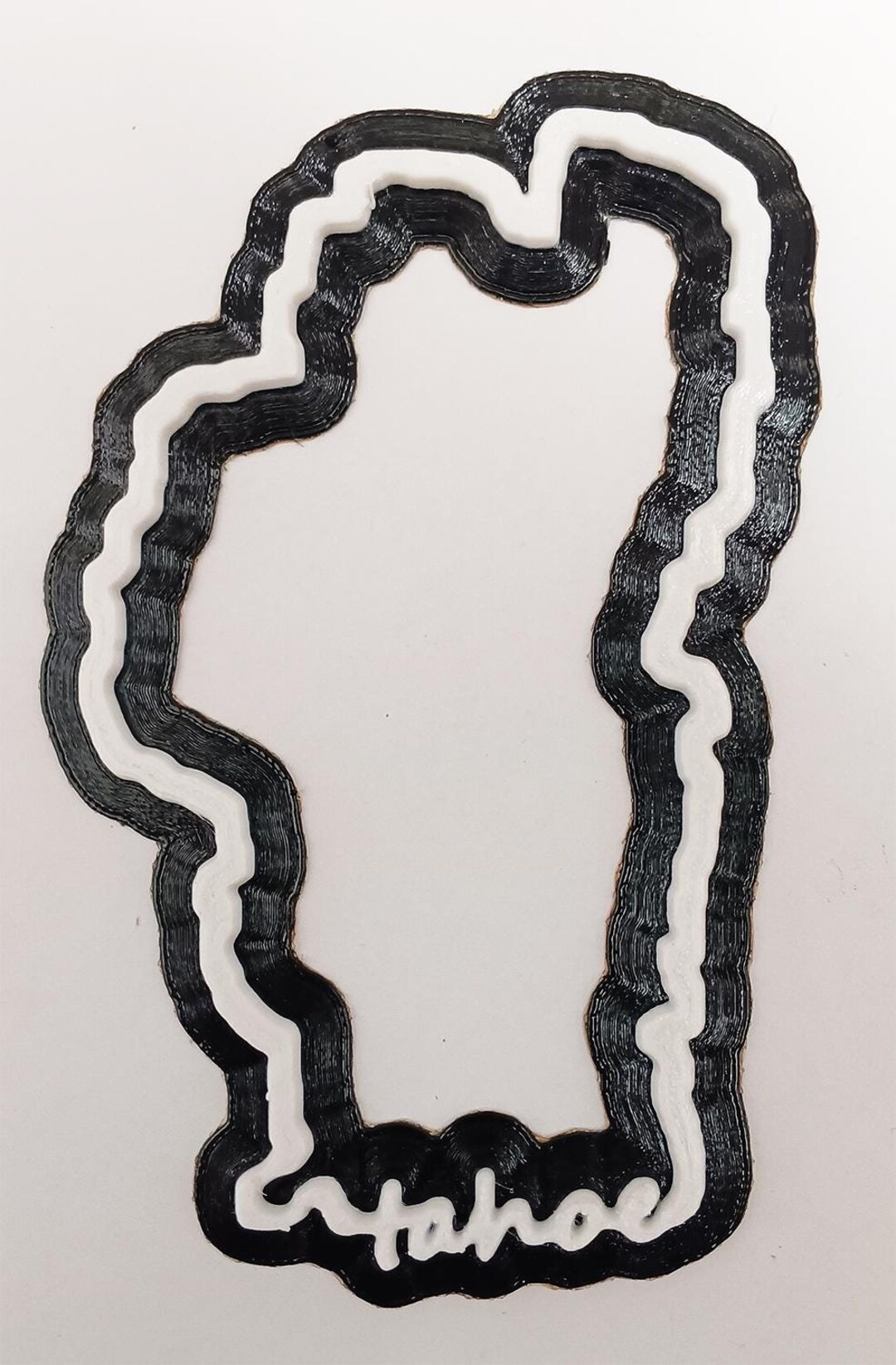 Lake Tahoe Outline Font Snowboard Stomp Pad - Etsy