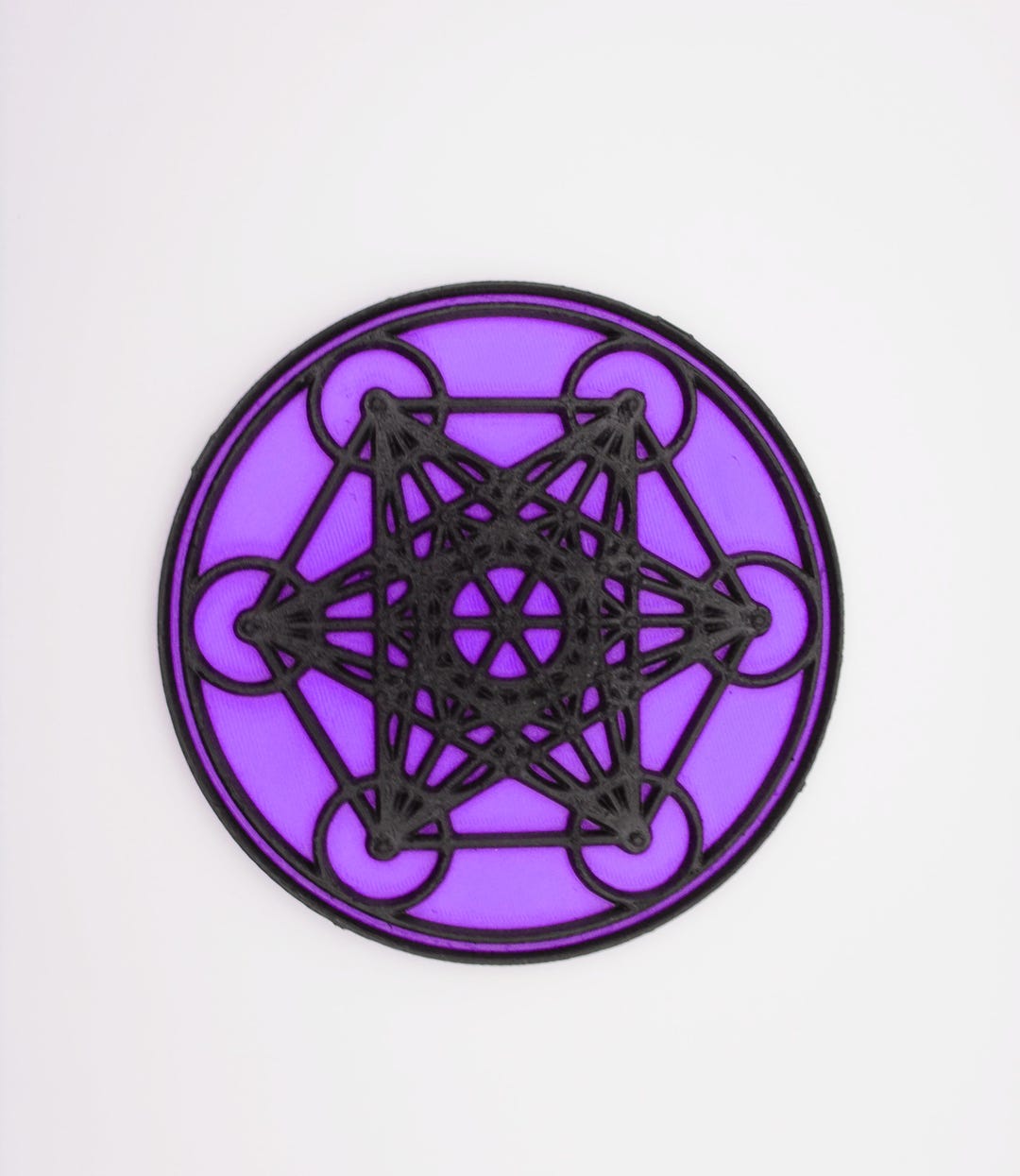 Metatron's Cube Stomp Pad or 3D Sticker Emblem for Your Car in Two ...