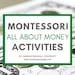 Montessori Money Activities Pack - Etsy