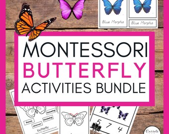 Flower Montessori Preschool Activities Pack Spring - Etsy