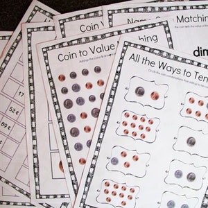 Montessori Money Activities Pack - Etsy