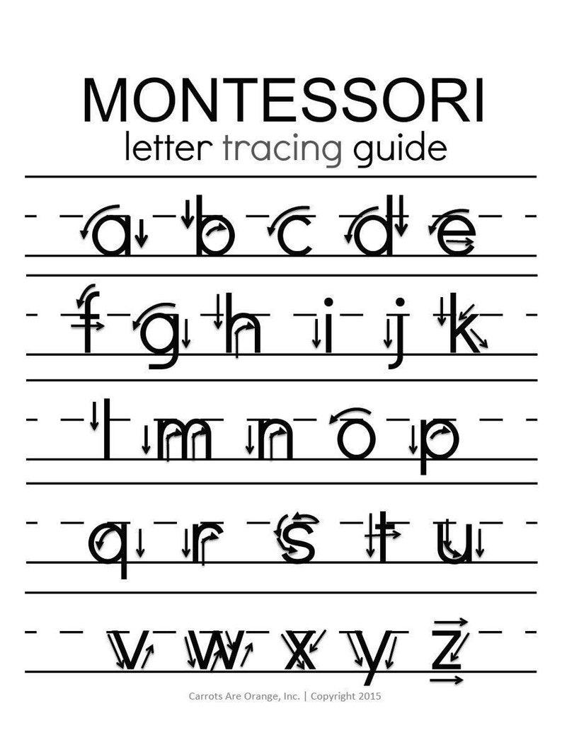 Montessori Pre-reading Activities Pack - Etsy