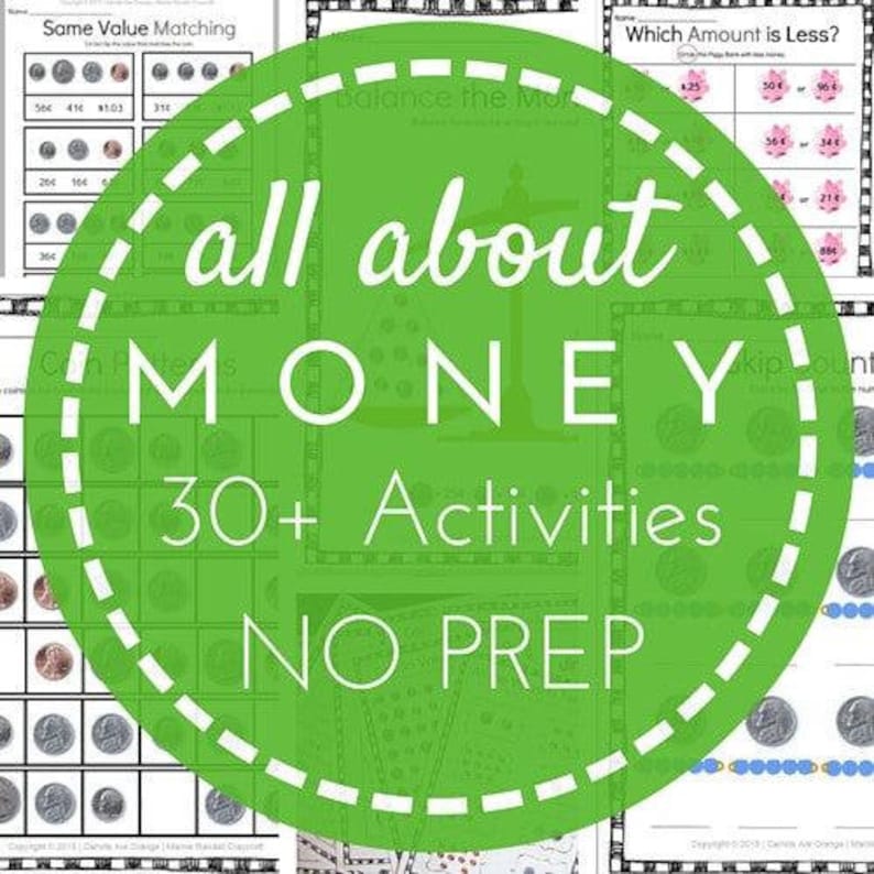 Montessori Money Activities Pack - Etsy