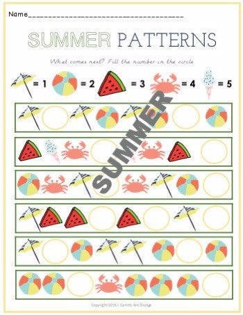Montessori Summer Activities Pack - Etsy