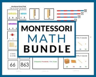 Montessori Math Teen Boards and Ten Boards - Etsy