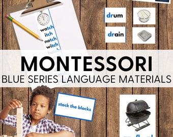 The Pink, Blue & Green Series COMPLETE 102 Word Booklets Montessori ...