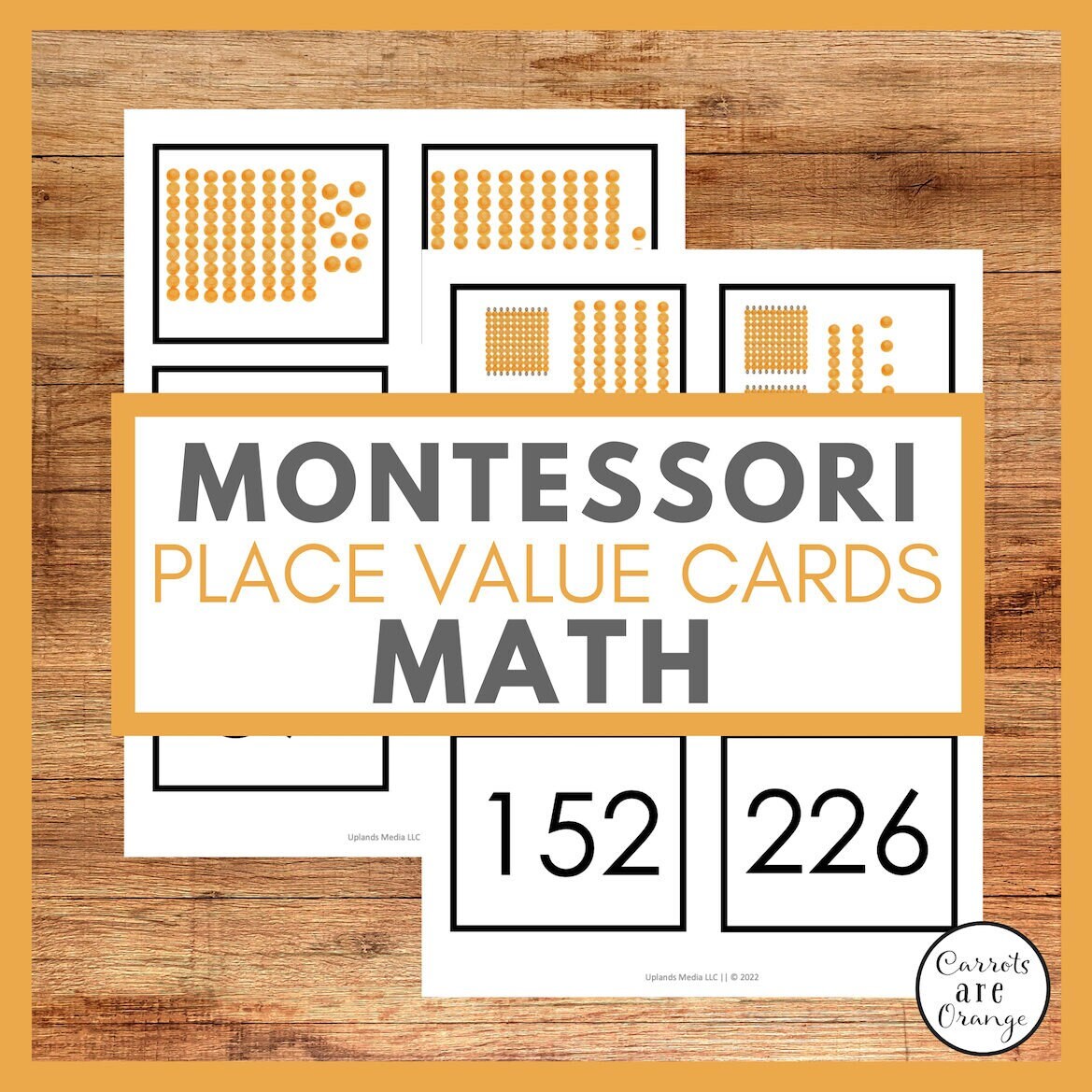 Montessori Math Place Value Cards - Etsy