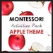 Apple Theme Activities Pack Montessori Inspired - Etsy