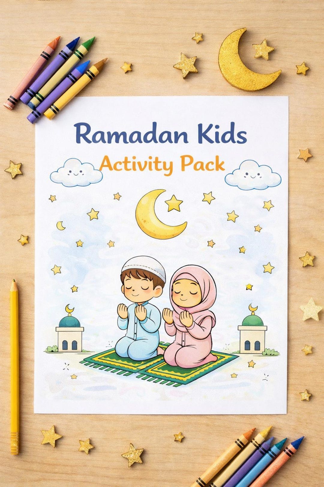 Ramadan Activities for Kids Printable | Islamic Activity Pack | Muslim ...