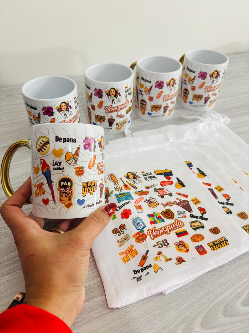 Editable Mug Template Ready for Sublimation. Unique, Professional Mugs ...
