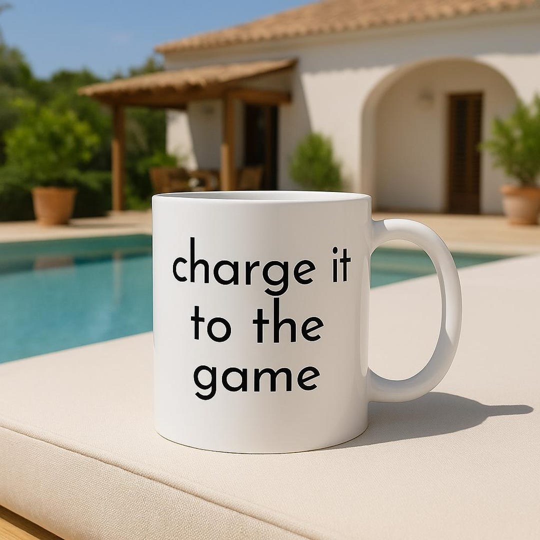 Charge It to the Game Mug | Love Island Fan Mug | Villa Vibes Coffee ...