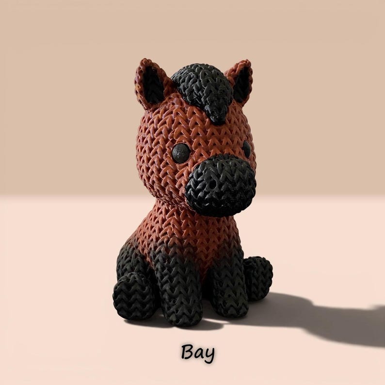 Buck-buck Bronco 3D Printed Horses for "bucking", Collecting or Gift ...