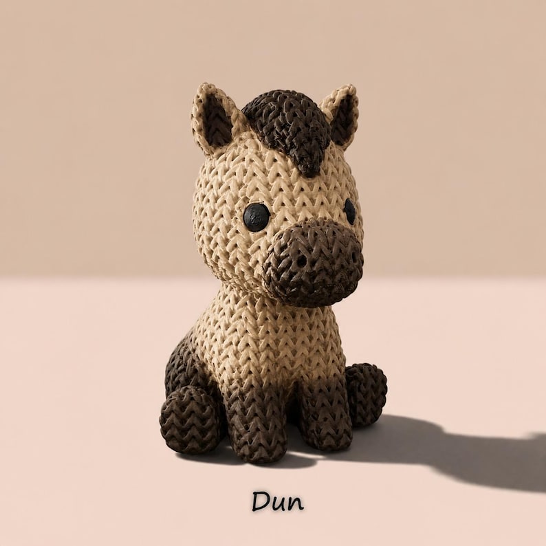 Buck-buck Bronco 3D Printed Horses for "bucking", Collecting or Gift ...