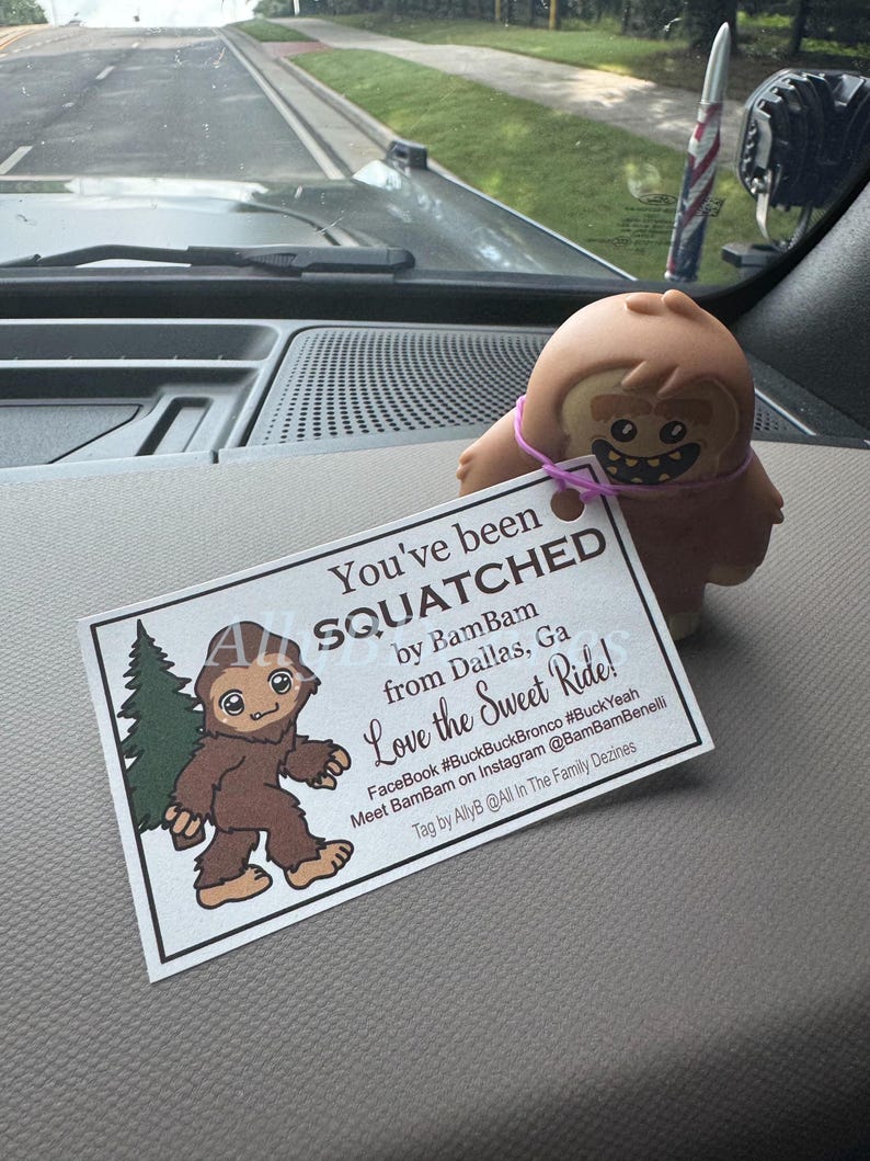 Mini Sasquatches for Squatching Aka Bucking - Etsy