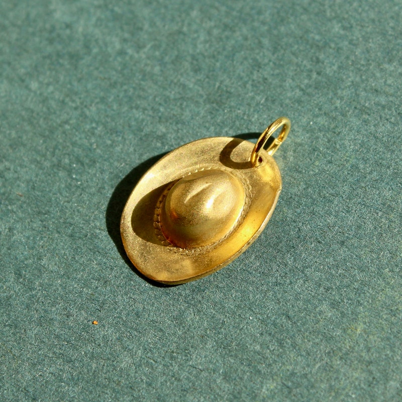 Cowboy Hat Charm - Etsy