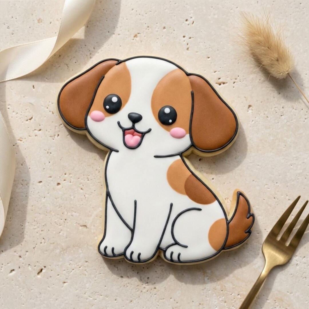 Beagle Puppy Dog Cookie Cutter, Dog Birthday Party Cookies, 3d Printed ...