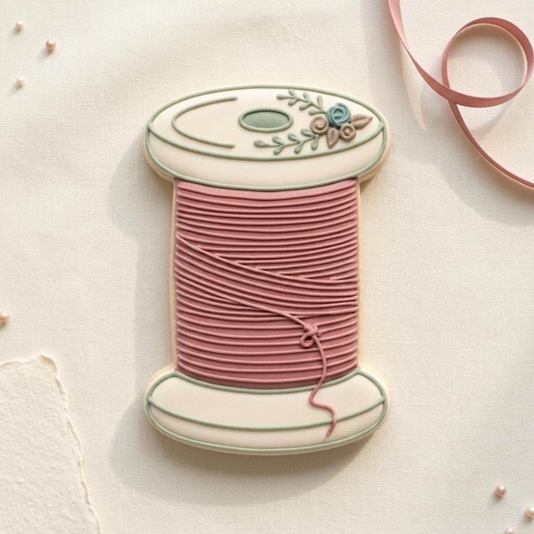 Spool of Thread Cookie Cutter, 3D Printed Craft Gift - Etsy