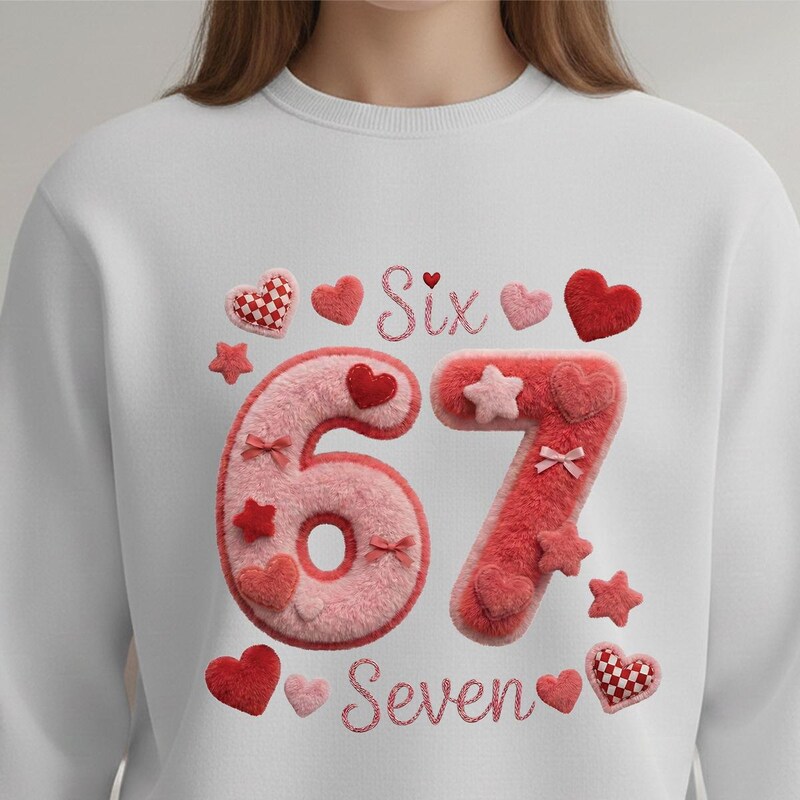 A Six Seven Plush - Etsy