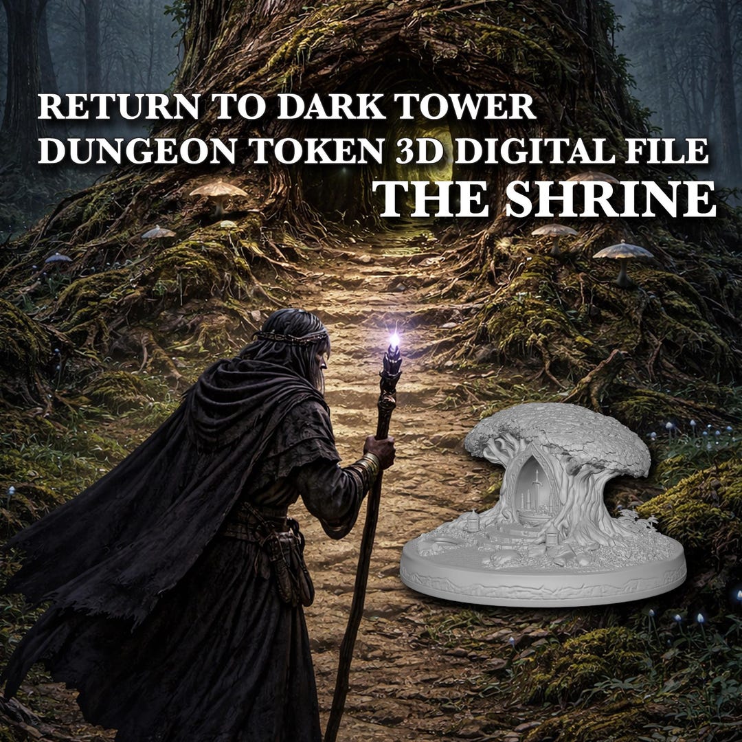 SHRINE - Return to Dark Tower Token - Etsy