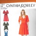Simplicity 1801 Misses' Designer Cynthia Rowley Evening, or Street ...