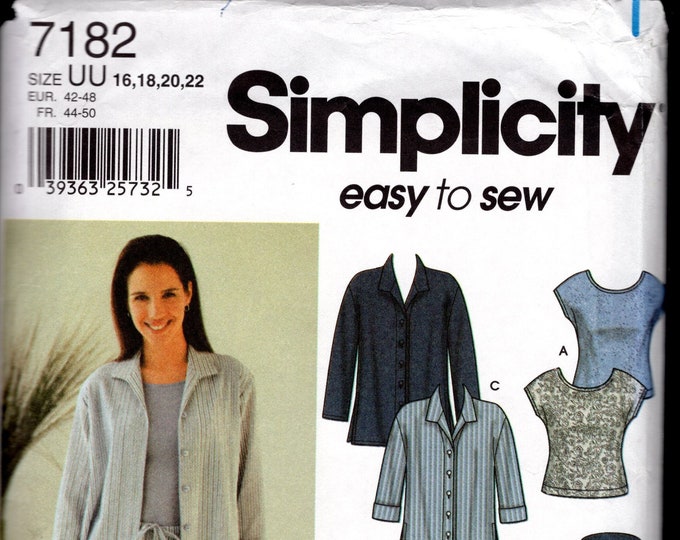 REVERVED for ELLA Simplicity 7182 Misses' Casual Pants Over Shirt, and ...