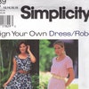 Simplicity 8481 Glamour Wardrobe for A Fashion Doll Such as Barbie, W ...