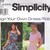 Simplicity 8481 Glamour Wardrobe for A Fashion Doll Such as Barbie, W ...