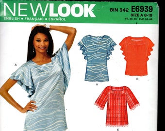 New Look 6375 Sewing Pattern Dress Top and Trousers Vintage - Etsy