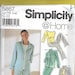 Simplicity 9409 Misses' Zip-up High Collar Jackets, and Vests With Hand ...