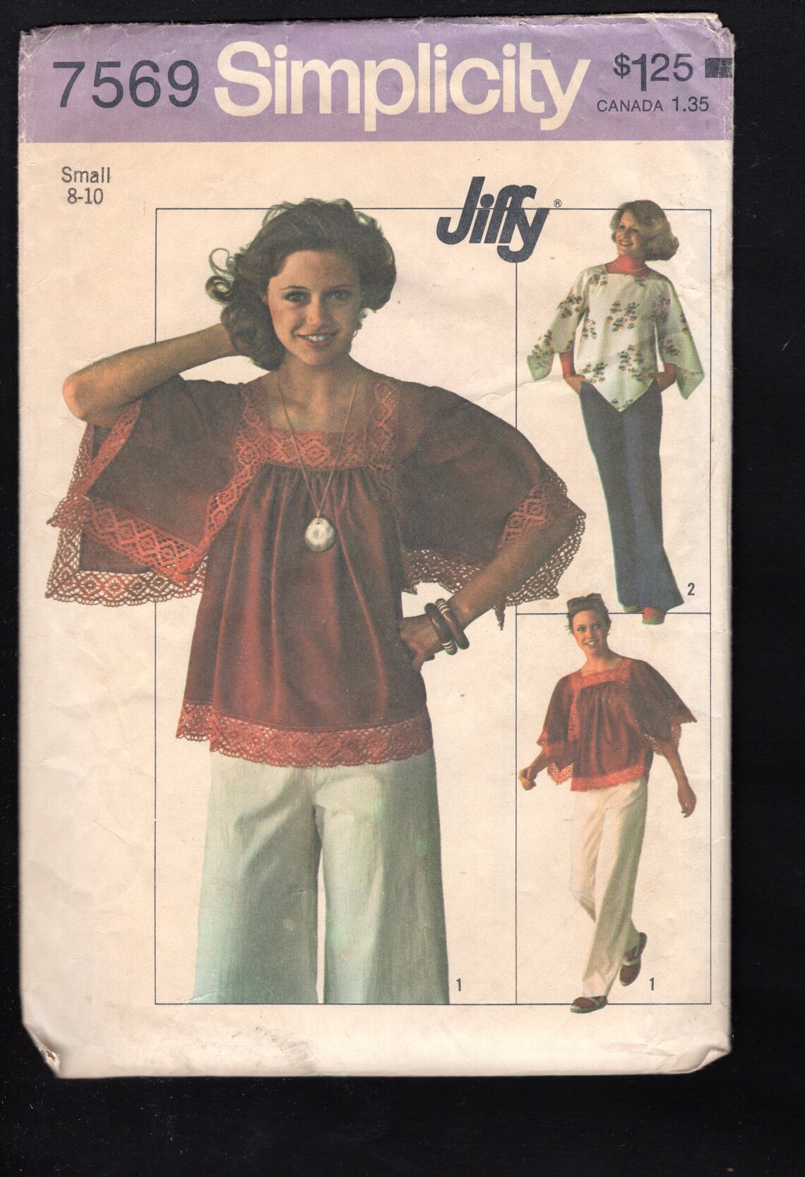 Simplicity 7569 Misses' Jiffy Boho Hippie Pull Over Tops - Etsy