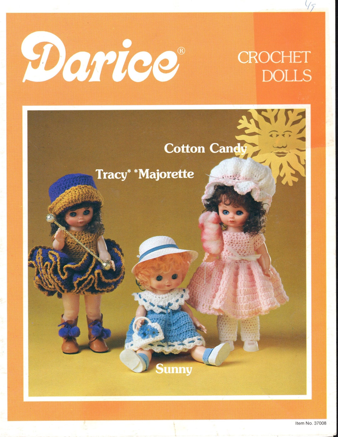 Vintage 80's Darice Inc. Crochet Instructional Booklet to Crochet the ...