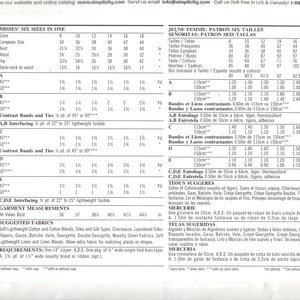 New Look 6515 Misses' Tops, Are Sleeveless, Fluted Capped, 3/4 Length ...