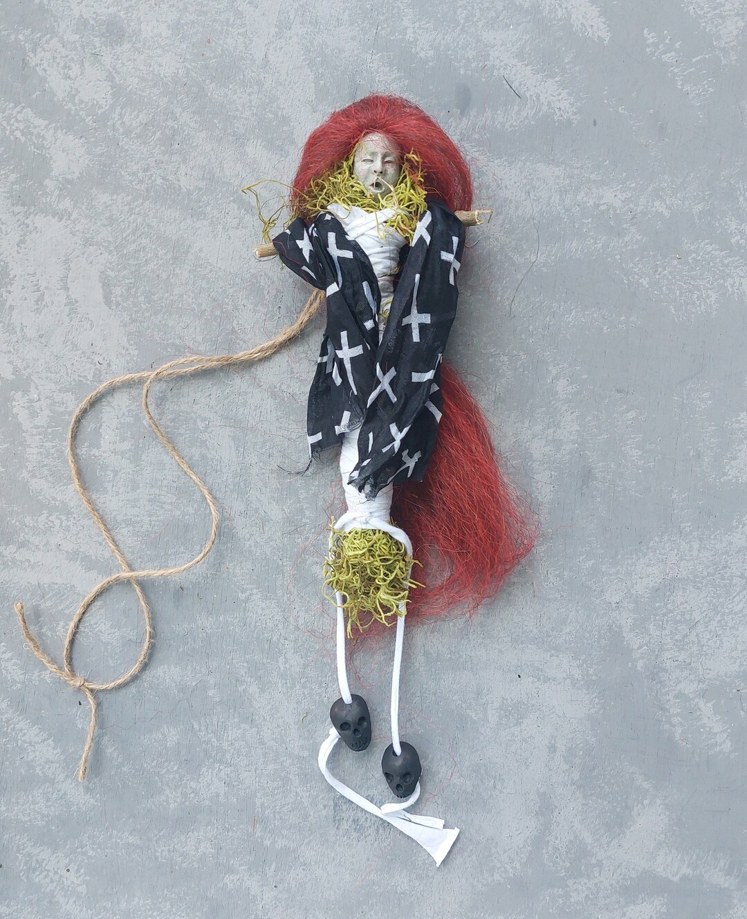Poppet / Spirit Offering Doll / Witch Doll / Curse Doll / Hanging Witch ...