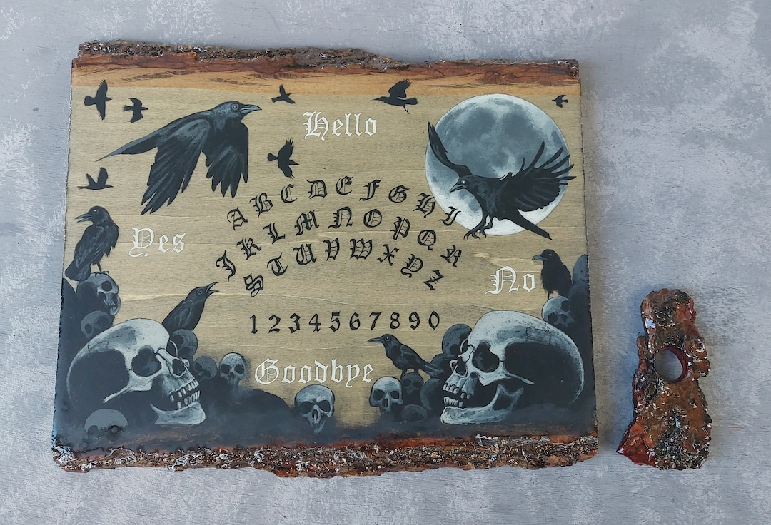 Ouija Board / Spiritboard / Witchboard / thirteen Crows / Original ...
