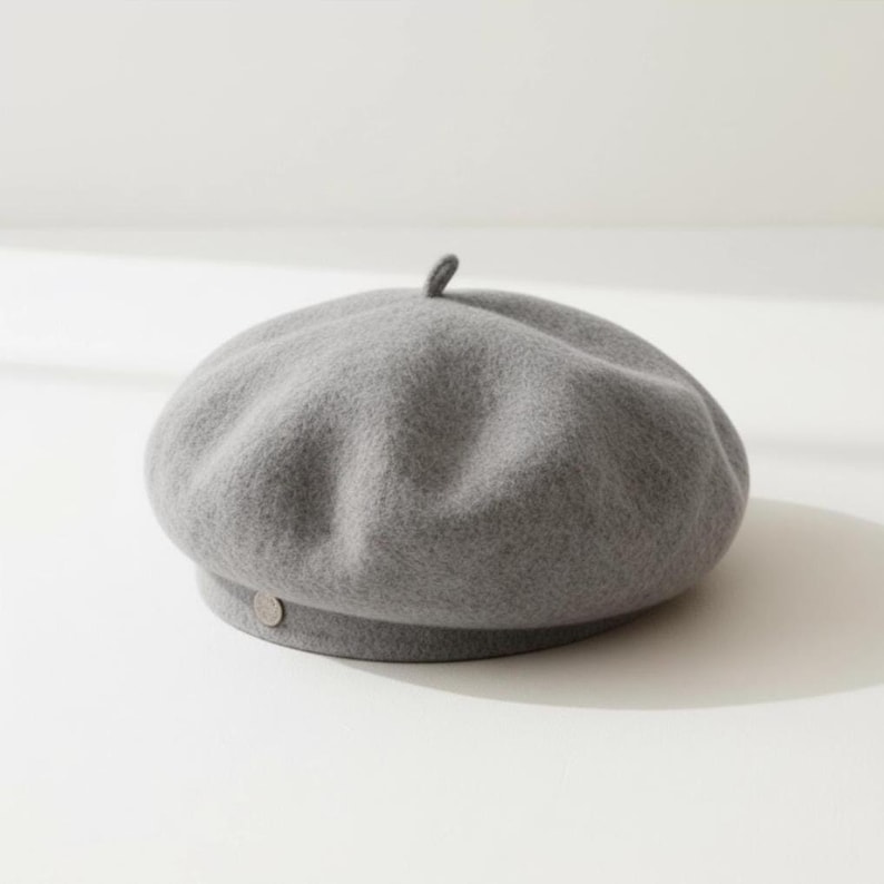 French Beret for Women - Classic Wool French Style Beret - Handmade ...