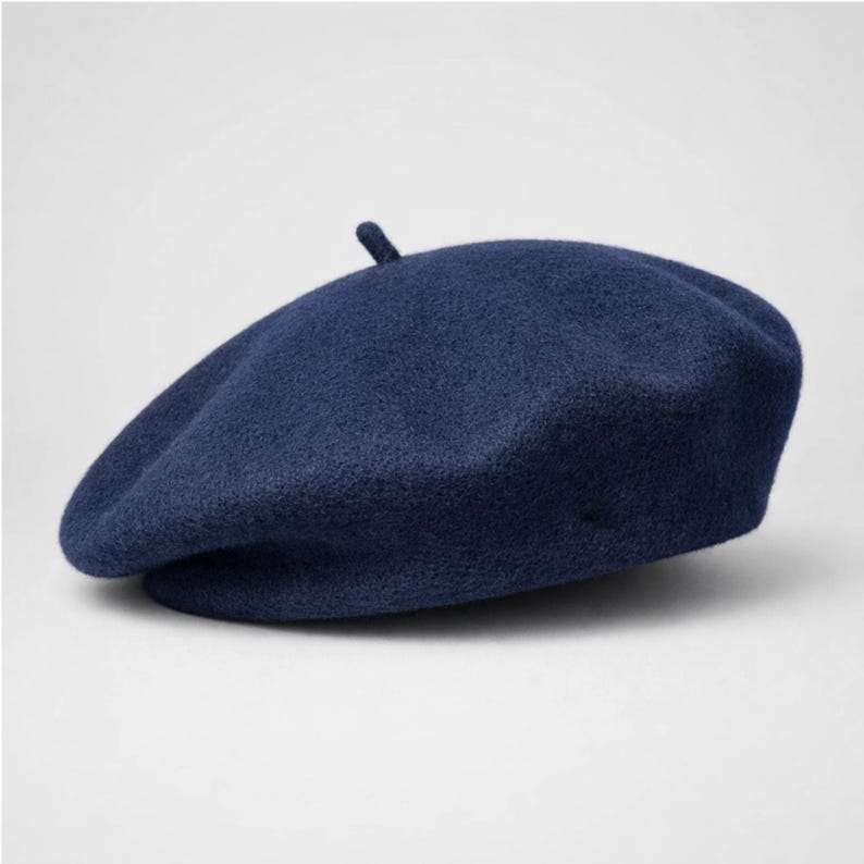 French Beret for Women - Classic Wool French Style Beret - Handmade ...