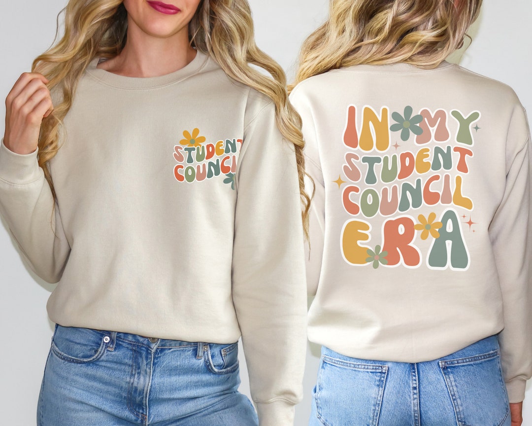 In My Student Council Era T-shirt & Sweatshirt Collection High School ...