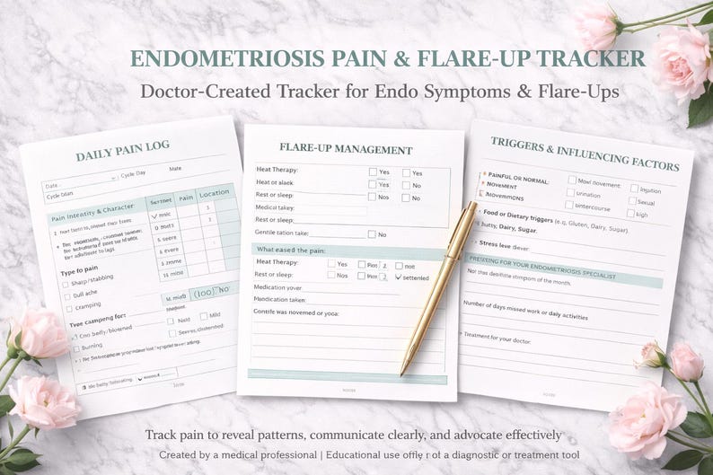 Endo Belly Tracker | Doctor-created Bloating & Inflammation Log ...