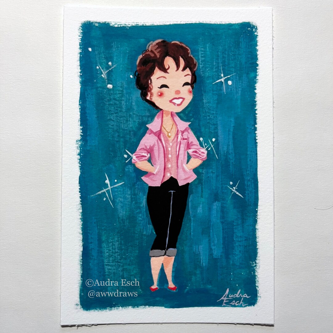 Stockard Channing Rizzo From Grease Pink Lady 4 X 6 Inches Fine Art ...