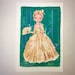 Gold Masquerade Dress to Catch a Thief 4 X 6 Inches Embellished Limited ...