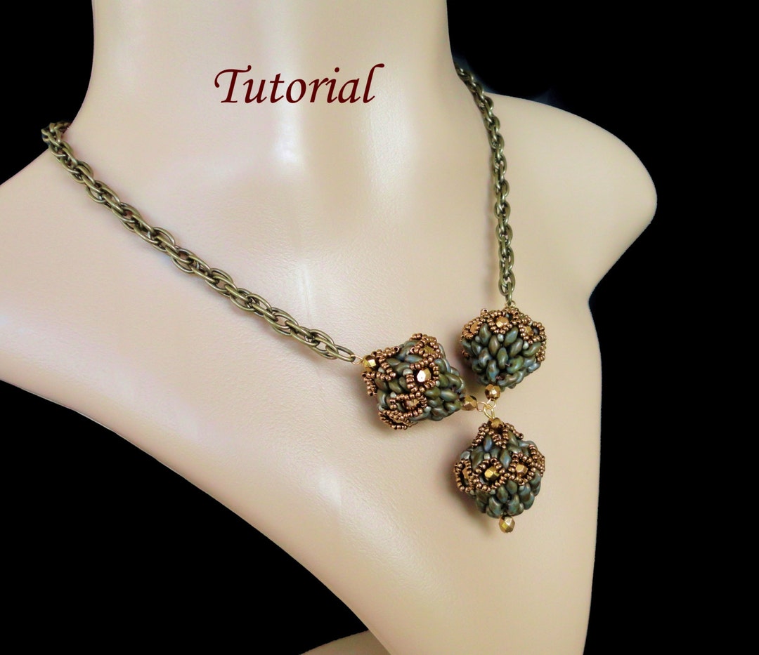 STRAWBERRY Superduo Beaded Bead Beading Tutorials and Patterns Seed ...