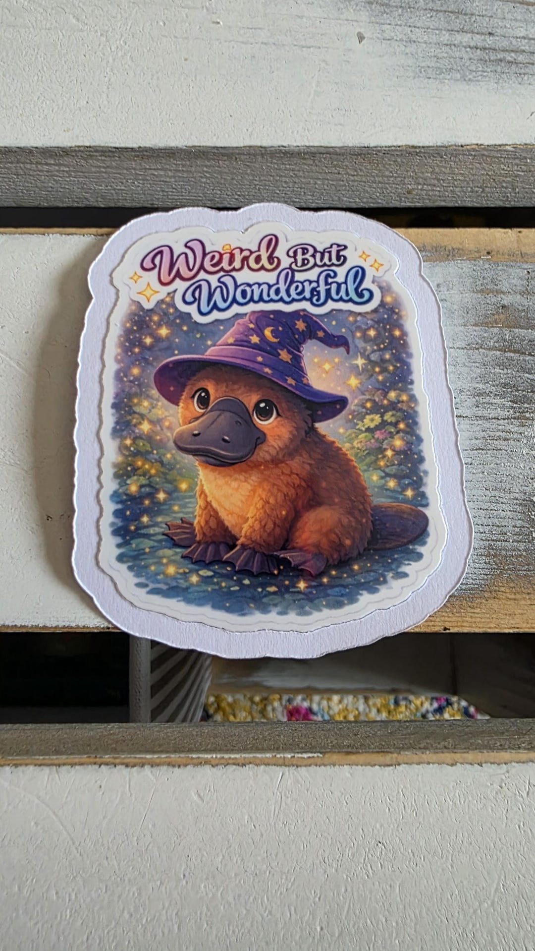 Wizard Platypus Sticker - Waterproof Hype Collection Decal - Etsy