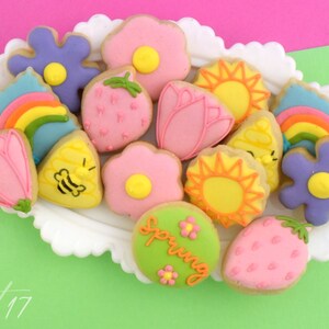 Mini Spring Sugar Cookies Gift Box - Etsy