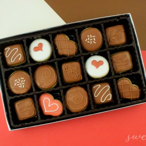 Mini Box of Chocolates Sugar Cookies Gift Box - Etsy