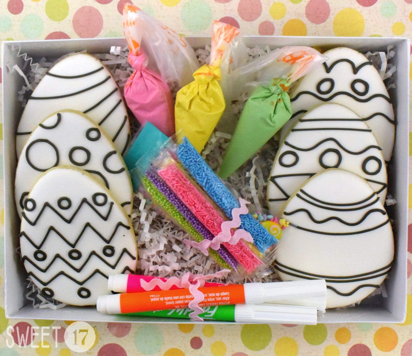 Decorate Your Own Easter Sugar Cookies Kit - Etsy