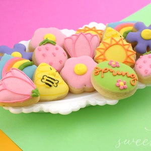 Mini Spring Sugar Cookies Gift Box - Etsy